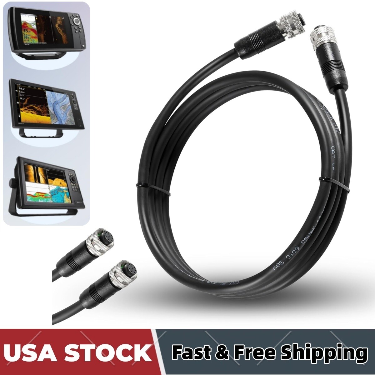 Humminbird 720073-6 AS EC 5E Ethernet Cable - 5ft for sale online | eBay