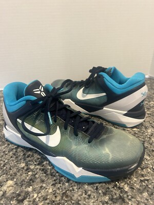 Size 9.0 - Nike Zoom Kobe 7 System Shark Basketball Shoes 488371-401 | eBay