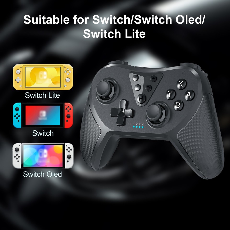 Wireless Pro Controller for Switch/Switch Lite/Switch OLED, T37 ...