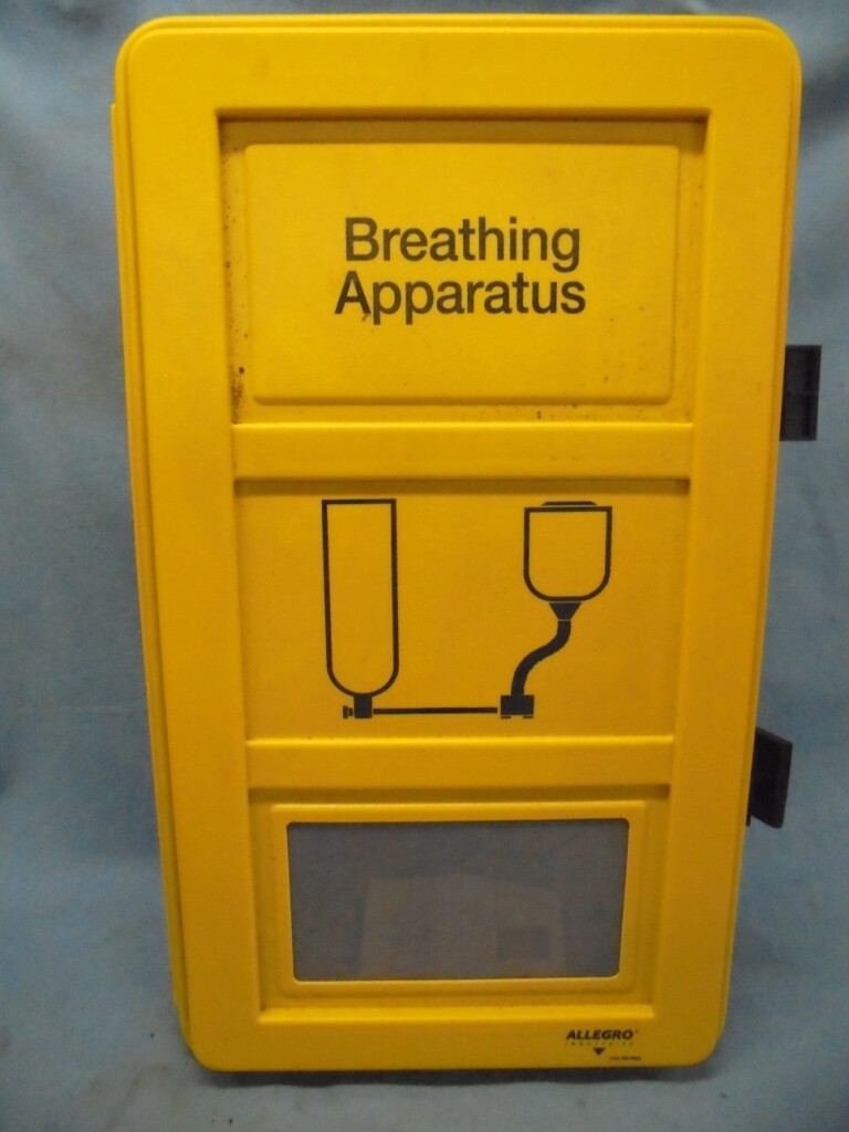 ALLEGRO DELUX SCBA REPIRATOR WALL CASE 4100 | eBay