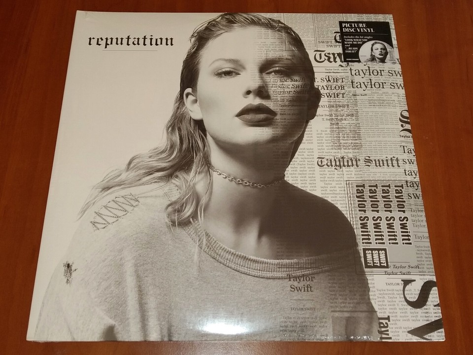 TAYLOR SWIFT REPUTATION 2x LP *LTD* PICTURE DISC VINYL 2017 BMR EU 1st ...