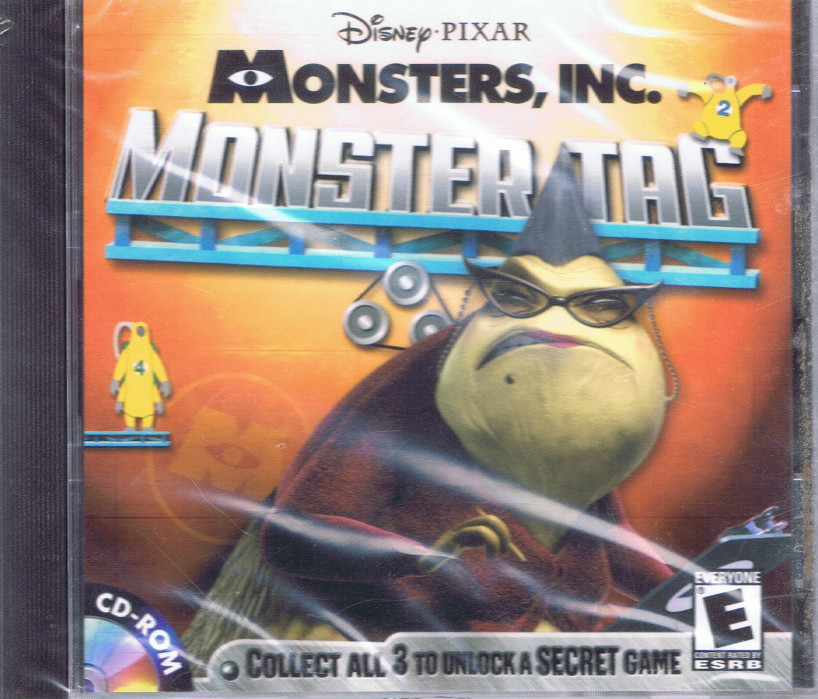 Monster's, Inc.: Monster Tag (PC, 2001, Disney Interactive, SEALED NEW ...