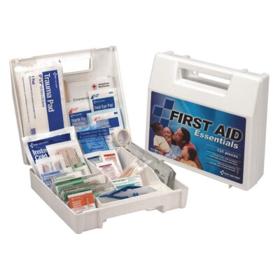 First Aid Only 131 Piece All Purpose Kit Plastic Case, Large | eBay