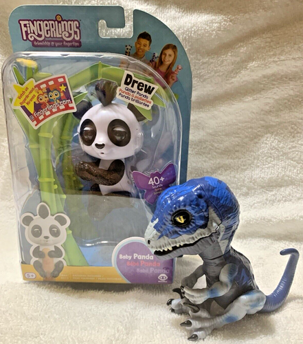 2016 Fingerlings Panda- Drew Glitter Panda - New In Box & Untamed ...