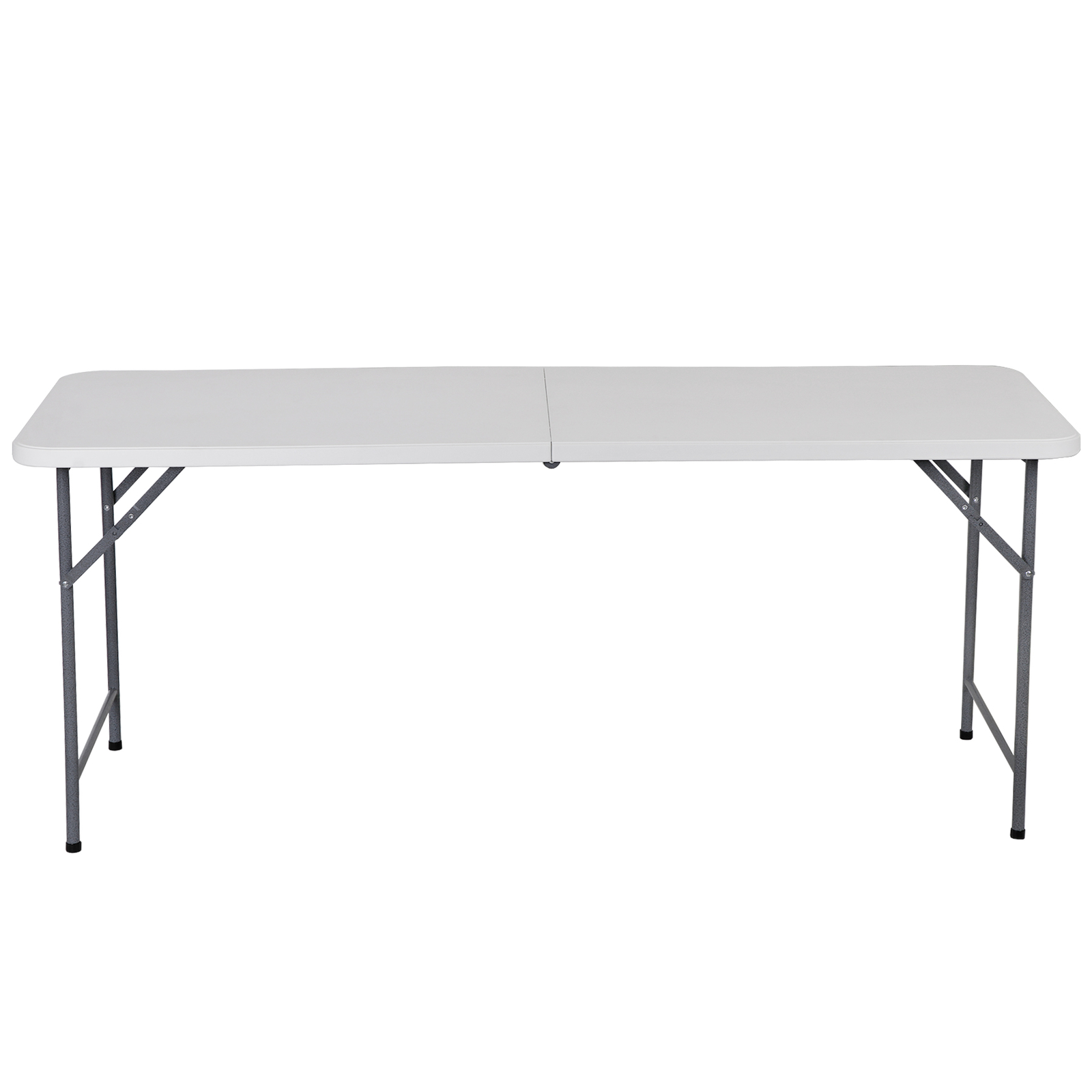 6 ft Fold-in-Half Folding Table Camping Table Indoor Outdoor Picnic ...