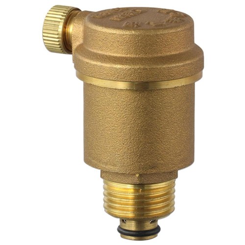 Yellow Side Row Type Brass Air Vent Valve Durable Exhaust Valve Water ...