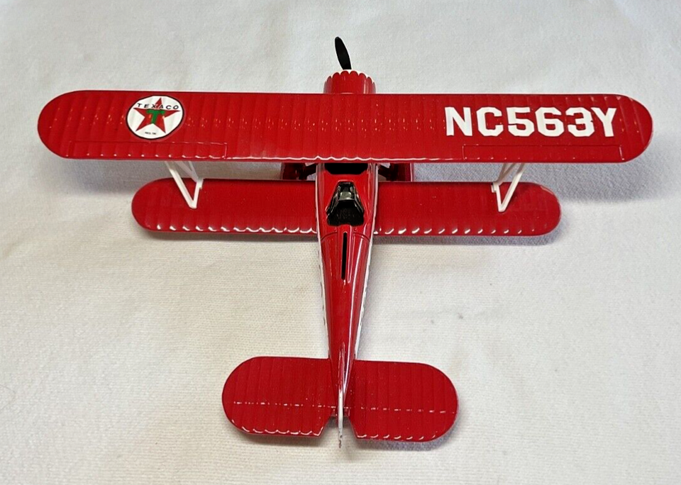 Ertl Wings of Texaco 1931 Stearman Biplane #'d 1115 Desktop Airplane ...
