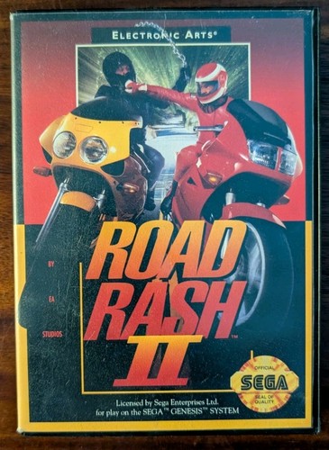 Road Rash II (Sega Genesis, 1992) | eBay