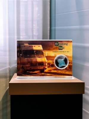 Breaking Bad RARE Screen Used Blue Meth Prop w/ COA Walter White | eBay