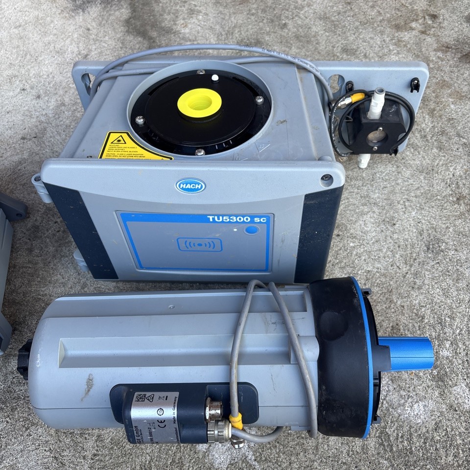Hach Lange TU5300-SC Low Range Laser Turbidimeter w/ SC200 + Cleaning ...