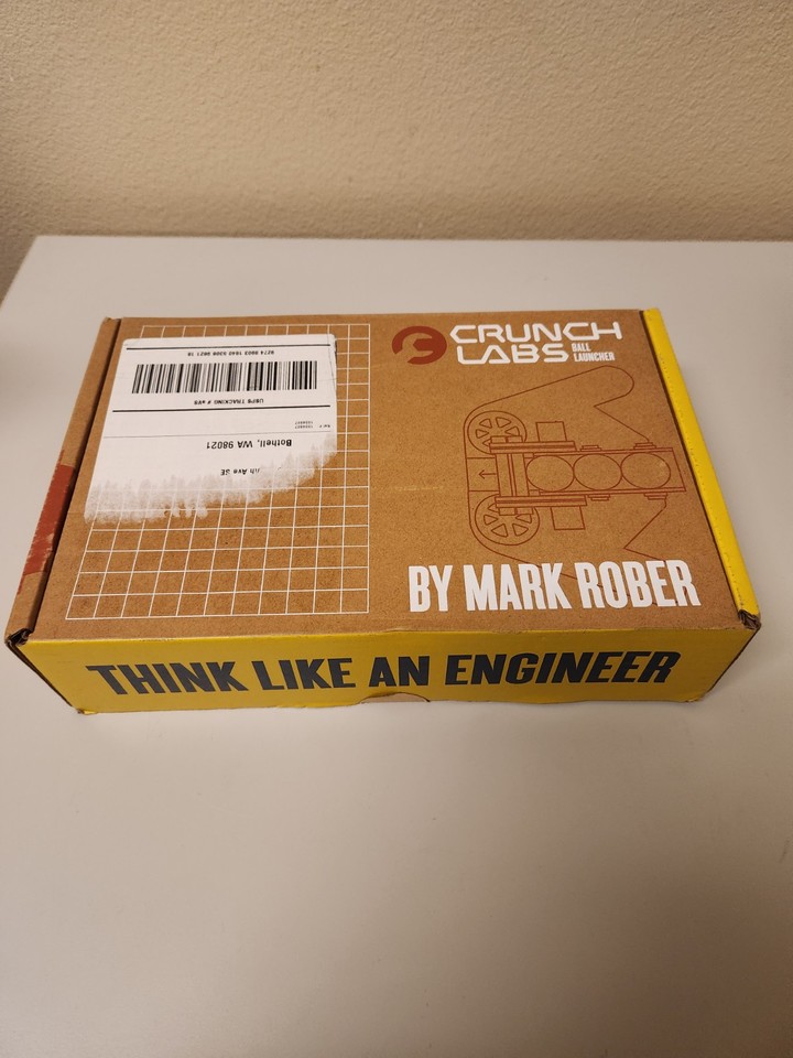 Crunch Labs by Mark Rober Ball Launcher STEM Engineering Build Kit Ages ...