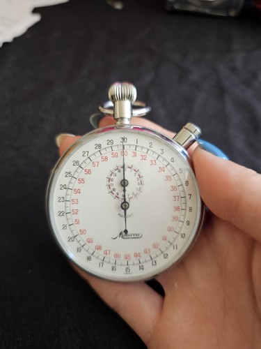 Vintage Minerva Patent Stopwatch Mechanical | eBay
