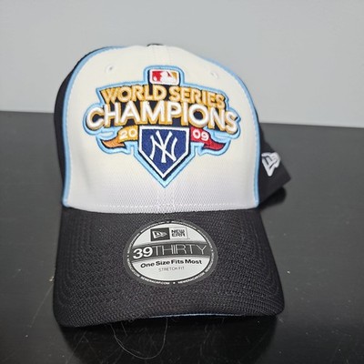 NY Yankees 2009 World Series Champions hat Fitted OSFA- New w/stickers ...