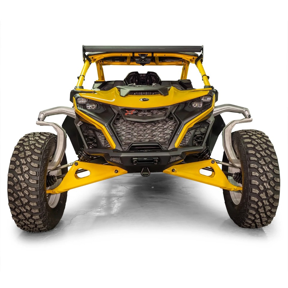 DRT Front Bumper Guard W Mesh Inserts Black Fits: CAN-AM MAVERICK R ...
