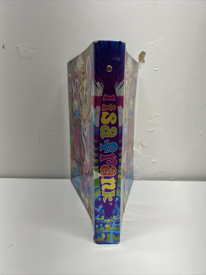 Vintage Lisa Frank Tiger Cub Hard Binder | eBay