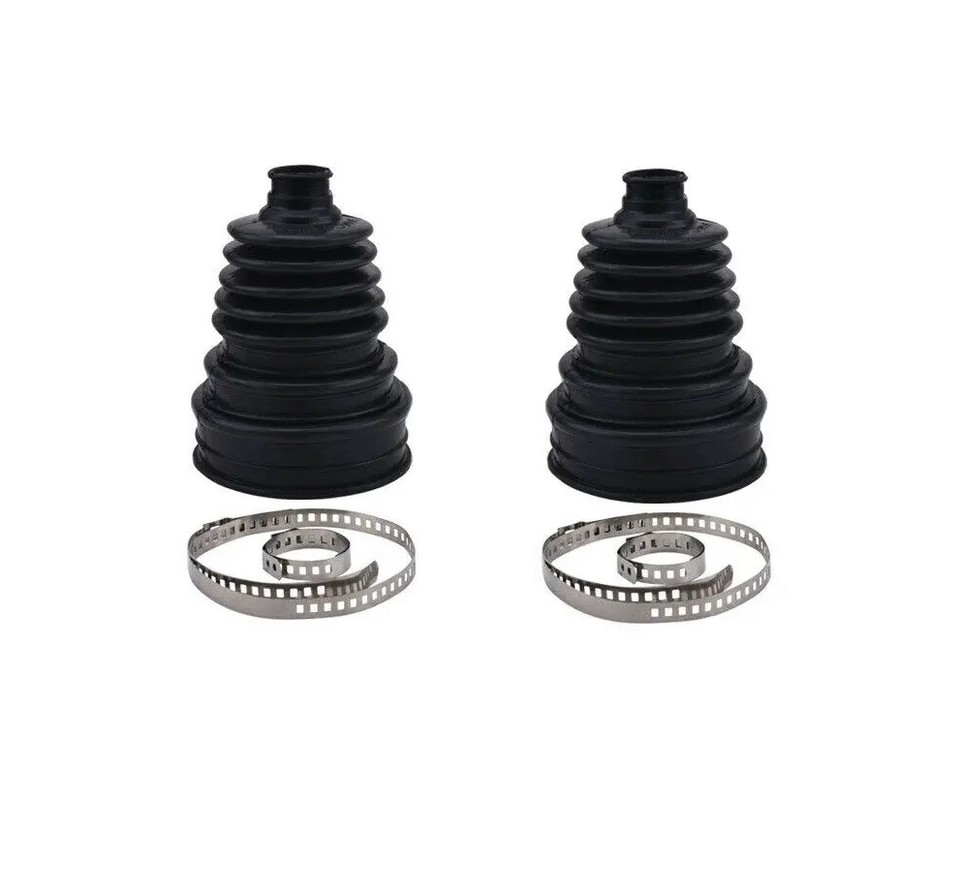 (2 Packs) Drive Shaft CV Joint Boot Kits Constant Velocity Dust Cover ...