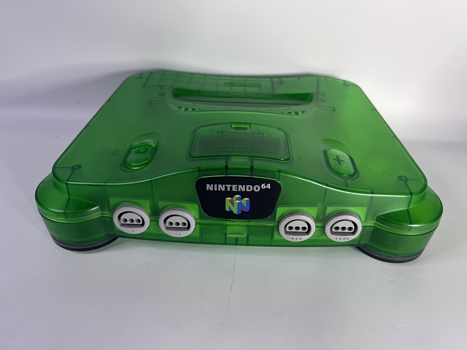 Nintendo 64 N64 Funtastic Jungle Green Console w/ Controller & Hookups ...