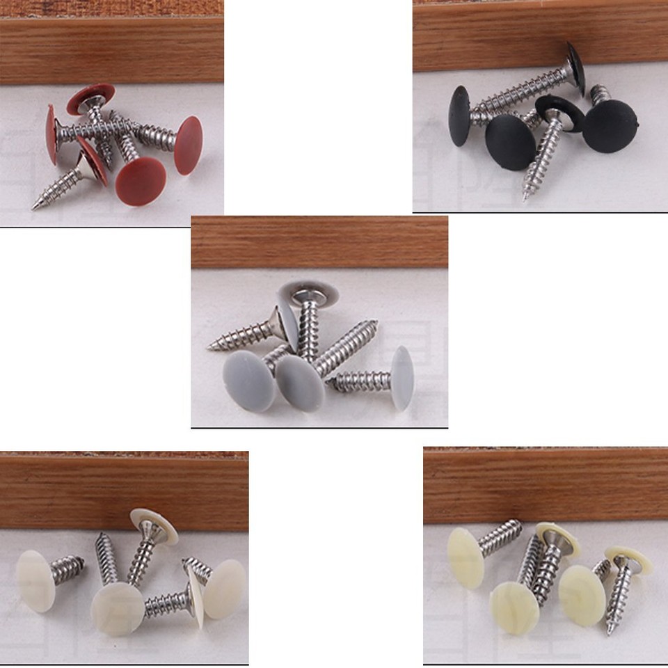 Screw Cap Covers Decoration Tapping Screw Cover Plastic Screw Hole ...