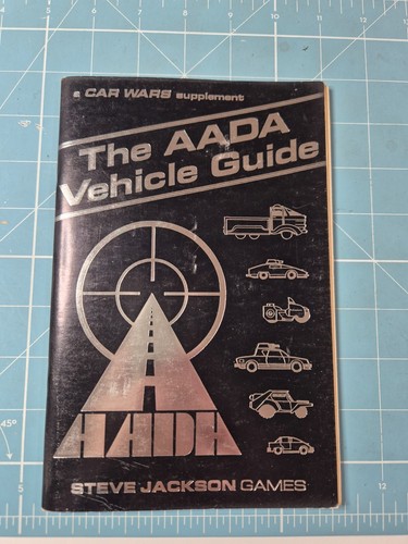 AADA Vehicle Guide, Car Wars, Steve Jackson Games, VGC | eBay