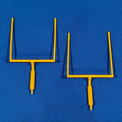 5" Original Tudor Electric Football Orange/Yellow Goal Posts for Tudor ...