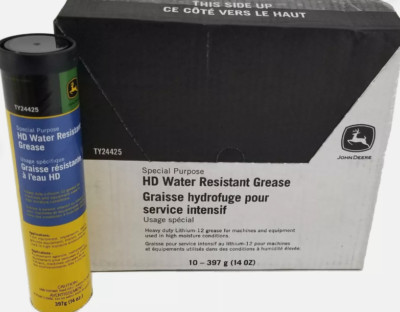John Deere TY24425 Grease Special Purpose HD Water Resistant Case ( 10 ...