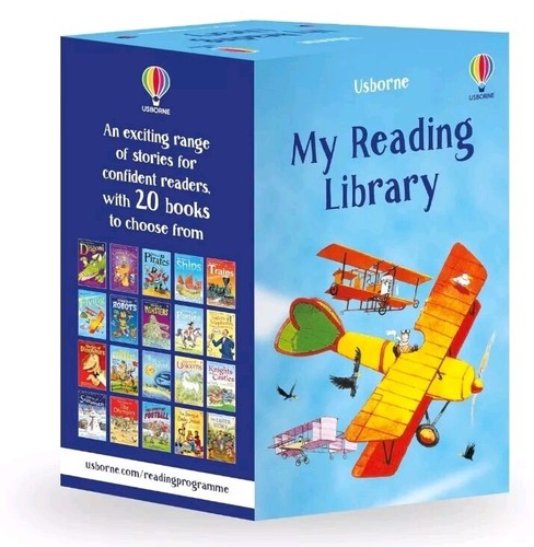 My Reading Library by Usborne Boxset Of 20 Story Books (PAPERBACK) For ...