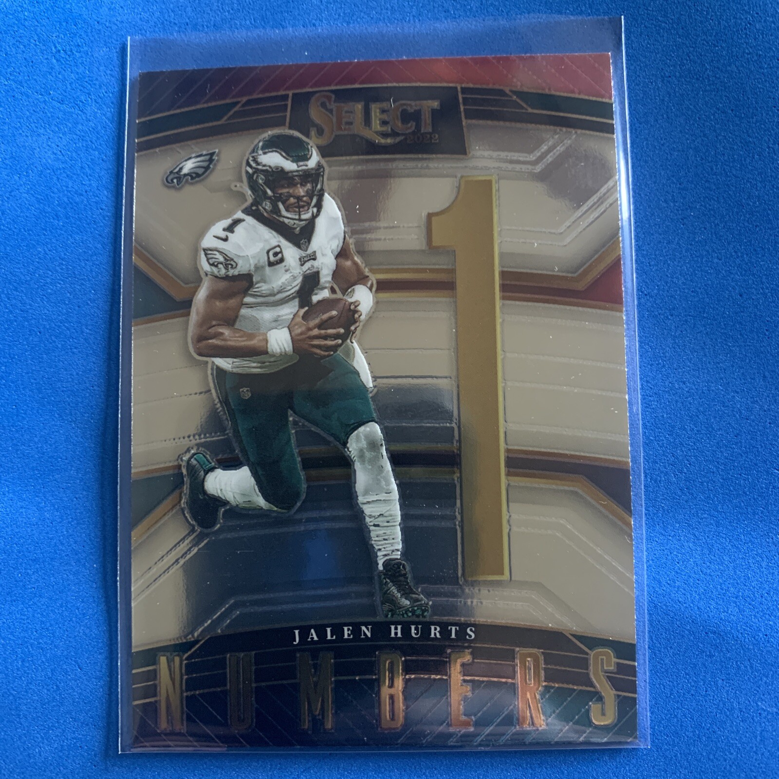 2022 Panini Select Jalen Hurts Numbers Insert Eagles | eBay