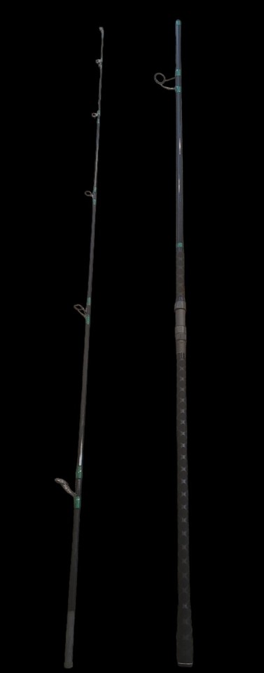 Surf Fishing Rod Spinning 10-6ft 2 Piece MHMF 2-6ozLine 12-25 lb Fast ...