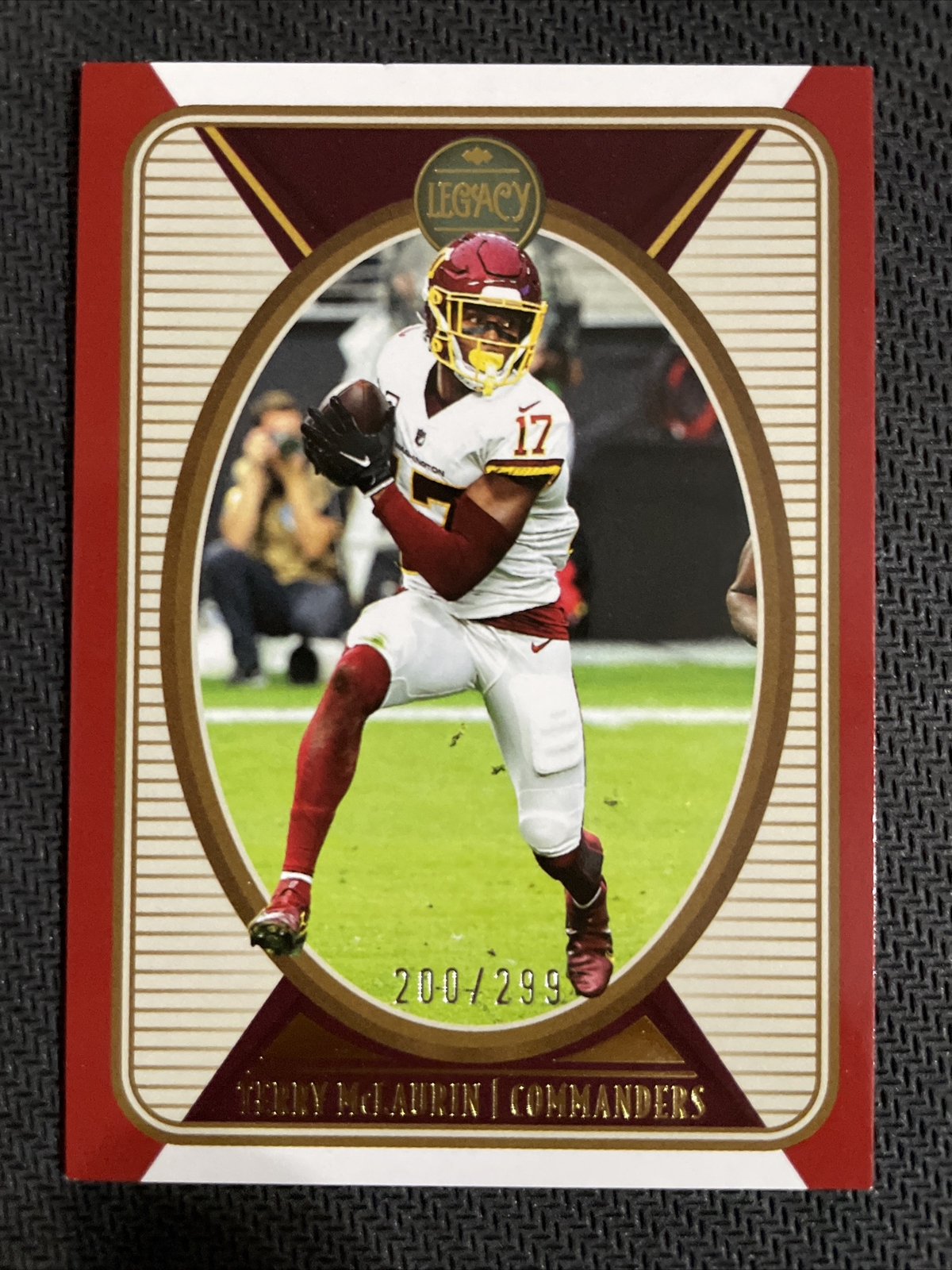 2022 Legacy Terry McLaurin Red Numbered 200/299 Card | eBay