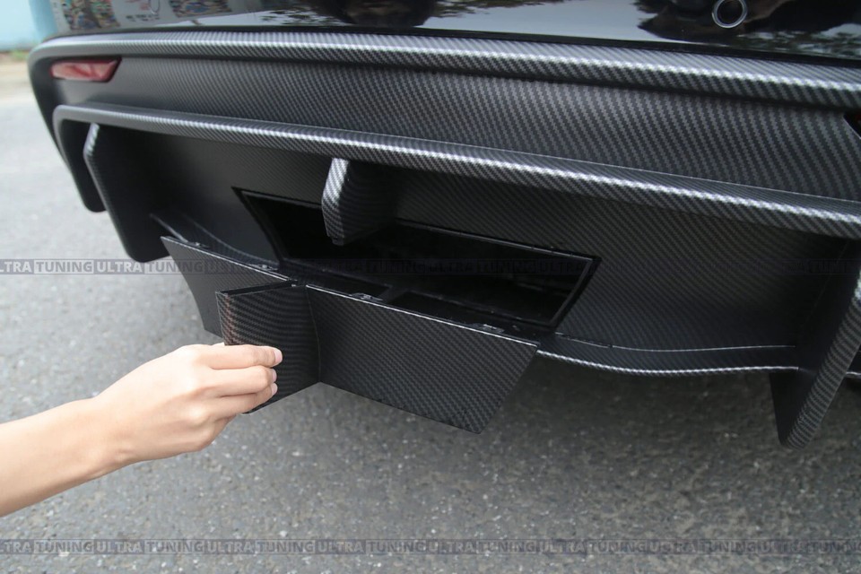 For Tesla Model Y 2017-2024 Upgrade Rear Diffuser Track Style Light 2X ...