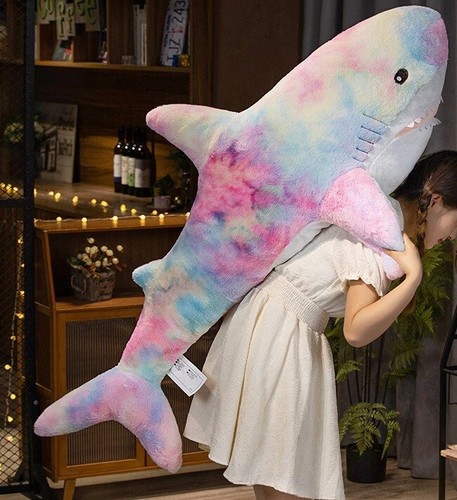 Giant Shark 18 Inch Pillow Stuffed Animal Plush Toys Toddler Doll Kids ...