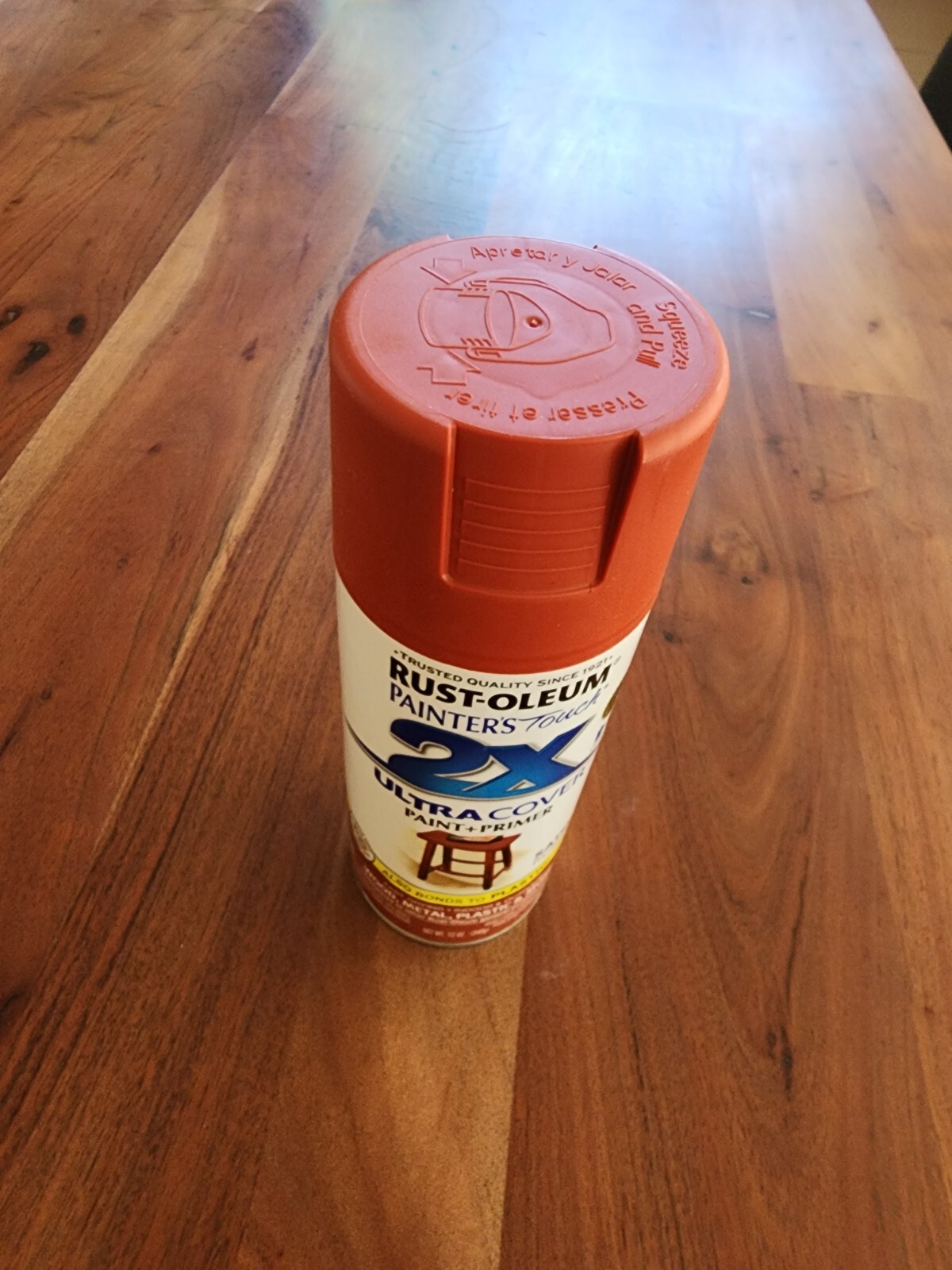 Rust-Oleum Painters Touch 2X Ultra Cover Spray Paint Satin Paprika Pack ...