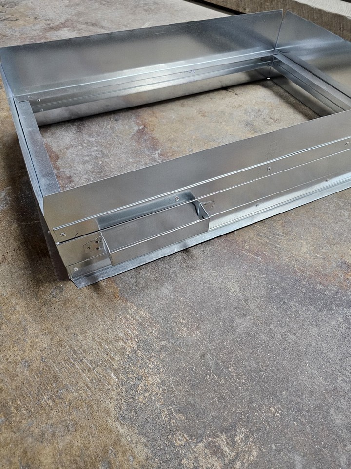 HVAC RETURN AIR FILTER RACK PLENUM W/ 25X16X1 FILTER (SHEET METAL BACK ...