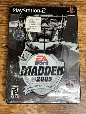 Madden NFL 2005 Collector's Edition PS2 2004 with Slipcover & Manuel ...