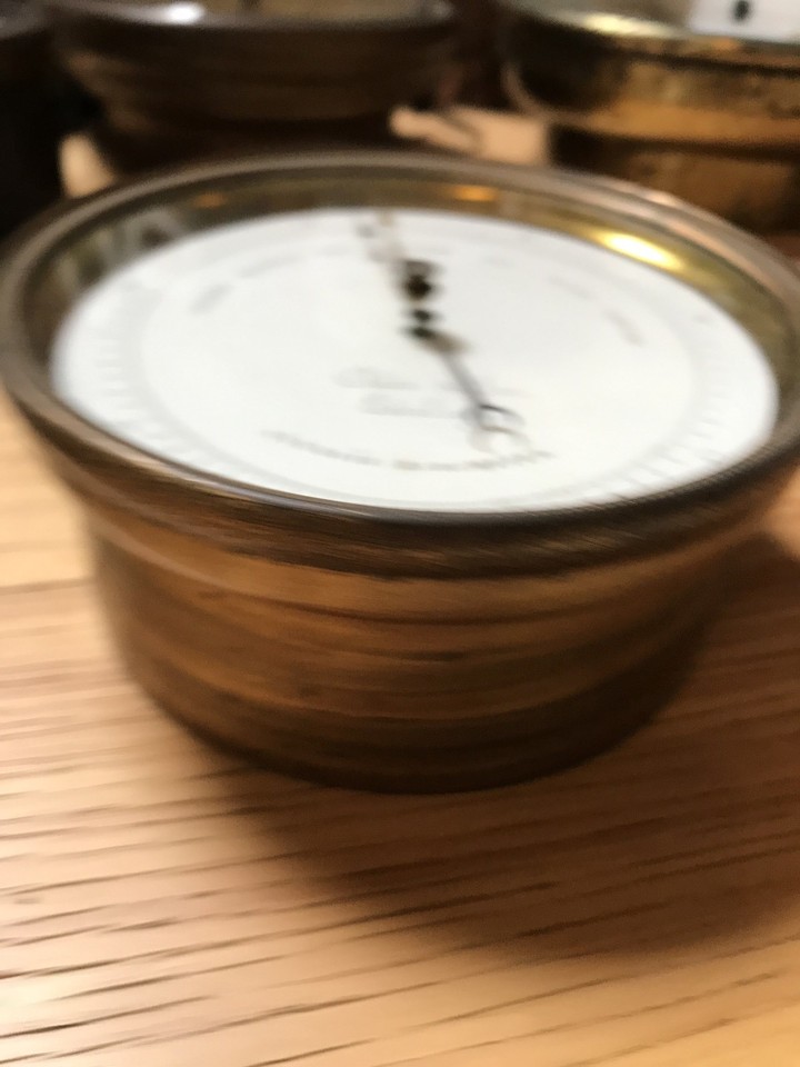 Antique Aneroid Barometer Brass Cased By Adie & Son Edinburgh | eBay
