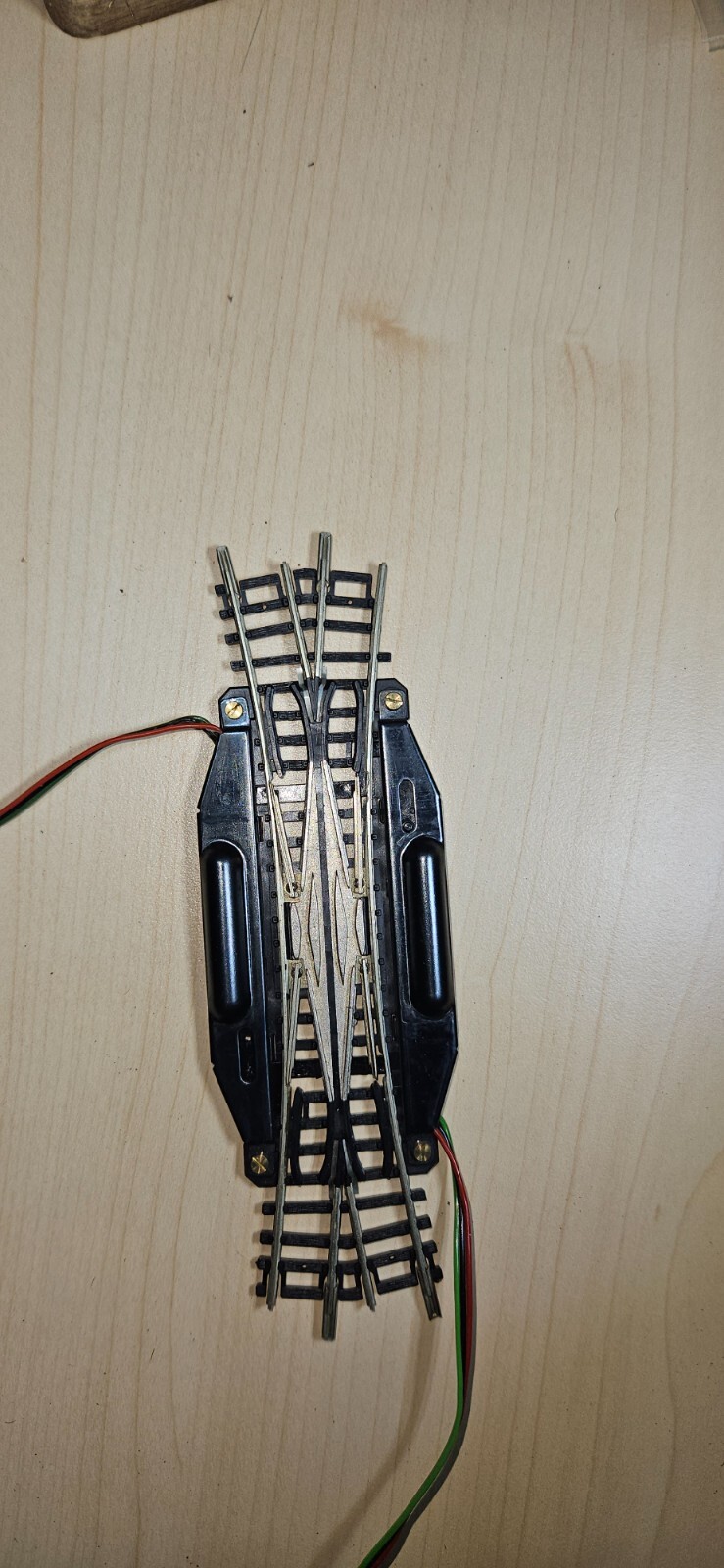 Fleischmann / Roco Spur N 22246 Elektrische Kreuzung , gebraucht, ohne ...