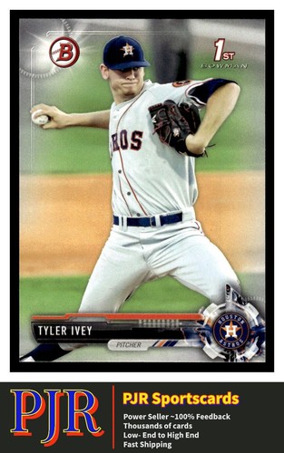2017 Bowman Draft #BD-106 Tyler Ivey Houston Astros Paper | eBay