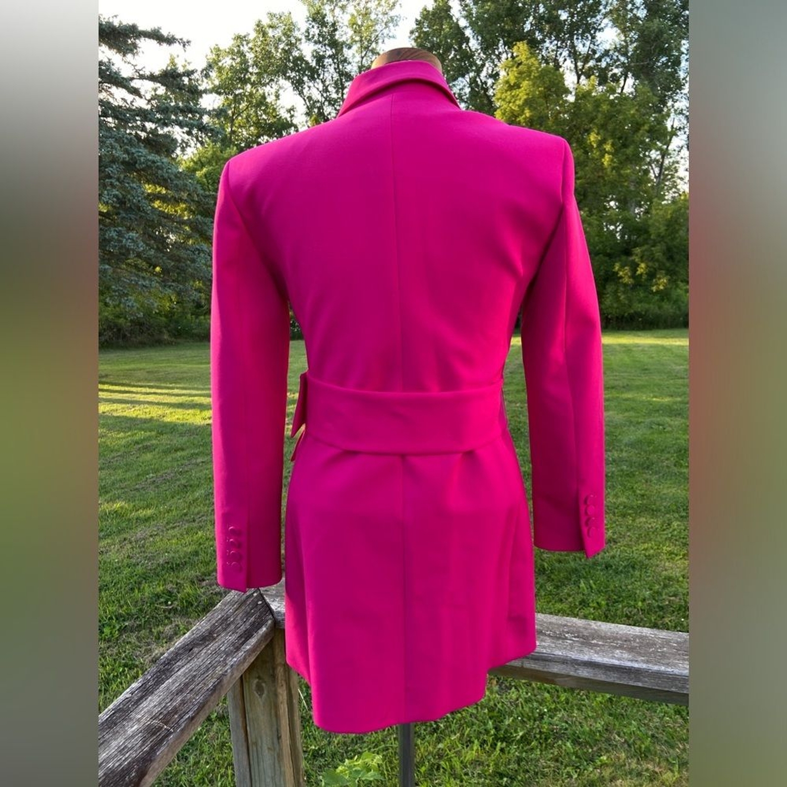 ZARA NWT Hot Pink Blazer Jacket - Medium - Barbiecore - Blogger ...