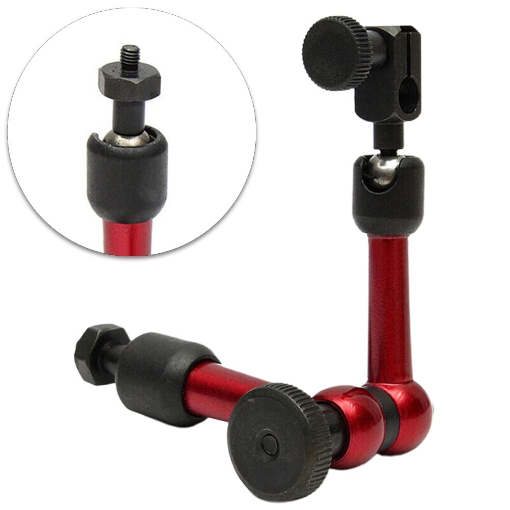 Dial Test Indicator Bracket Aluminum Alloy Base Black Magnetic Holders ...