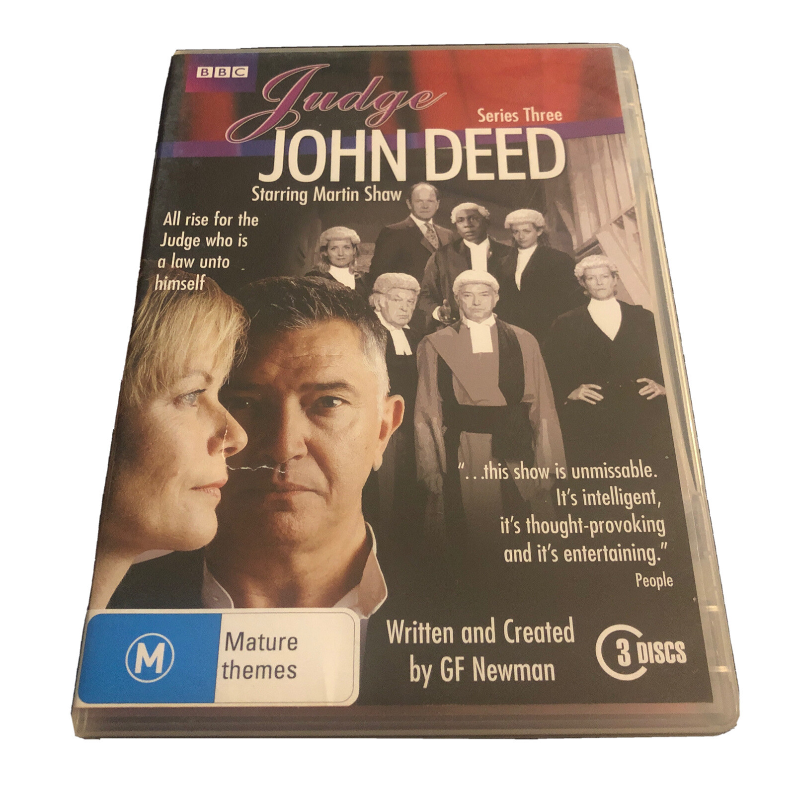 Judge John Deed Series 1, 3 & 4 (DVD, BBC, 2001) Region 4, VGC, Free ...