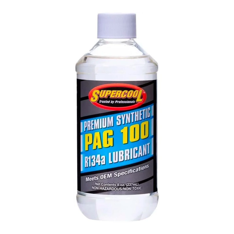 Supercool A/C Compressor P100-8 PAG 100 Lubricant OIL 8oz | eBay