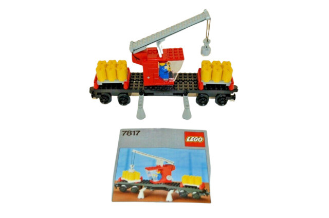LEGO Trains: Crane Wagon (7817) for sale online | eBay