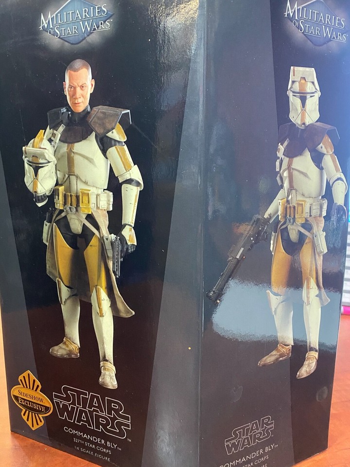 SIDESHOW EXCLUSIVE STAR WARS COMMANDER BLY 327TH STAR CORPS 1:6 SCALE ...