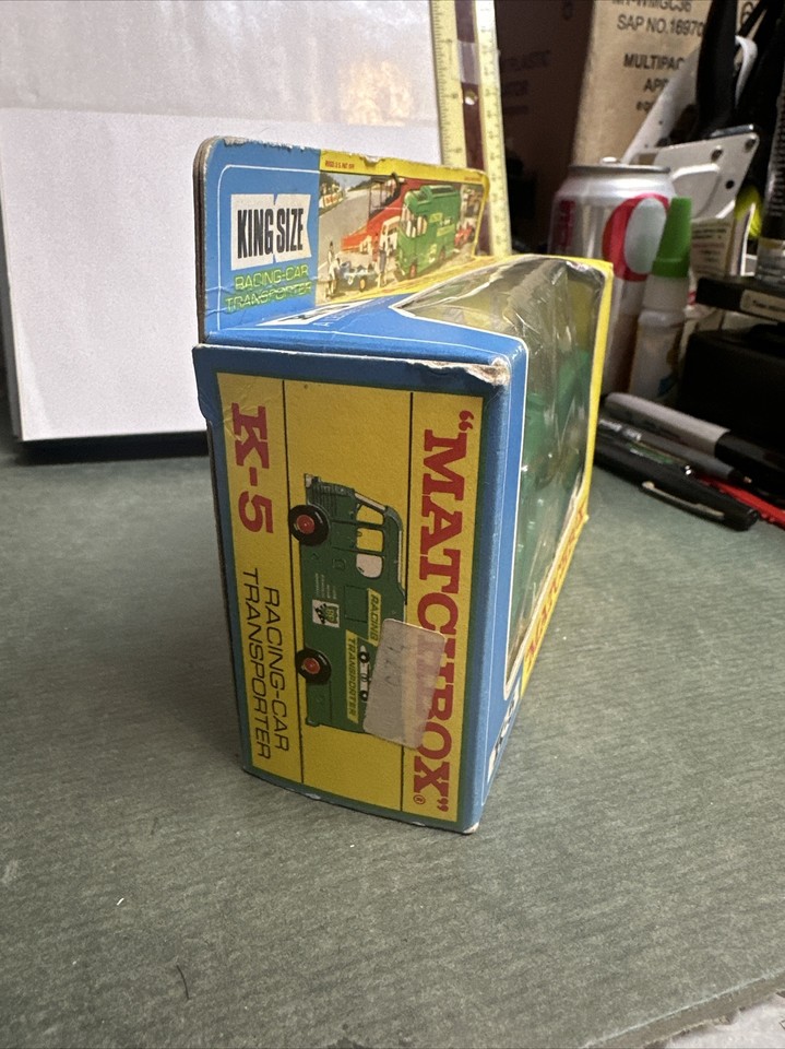 Matchbox - King Size - K-5 Racing Car Transporter - Original Box | eBay