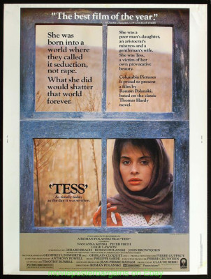 TESS MOVIE POSTER Original 30x40 Inch Billboard SizeN.Mint NASTASSIA ...