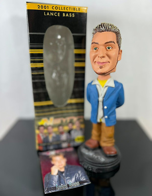 2001 Collectible NSYNC LANCE BASS Bobblehead Doll Best Buy Exclusive ...
