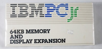 Vintage IBM PCjr 64KB memory and display expansion NEW NOS | eBay