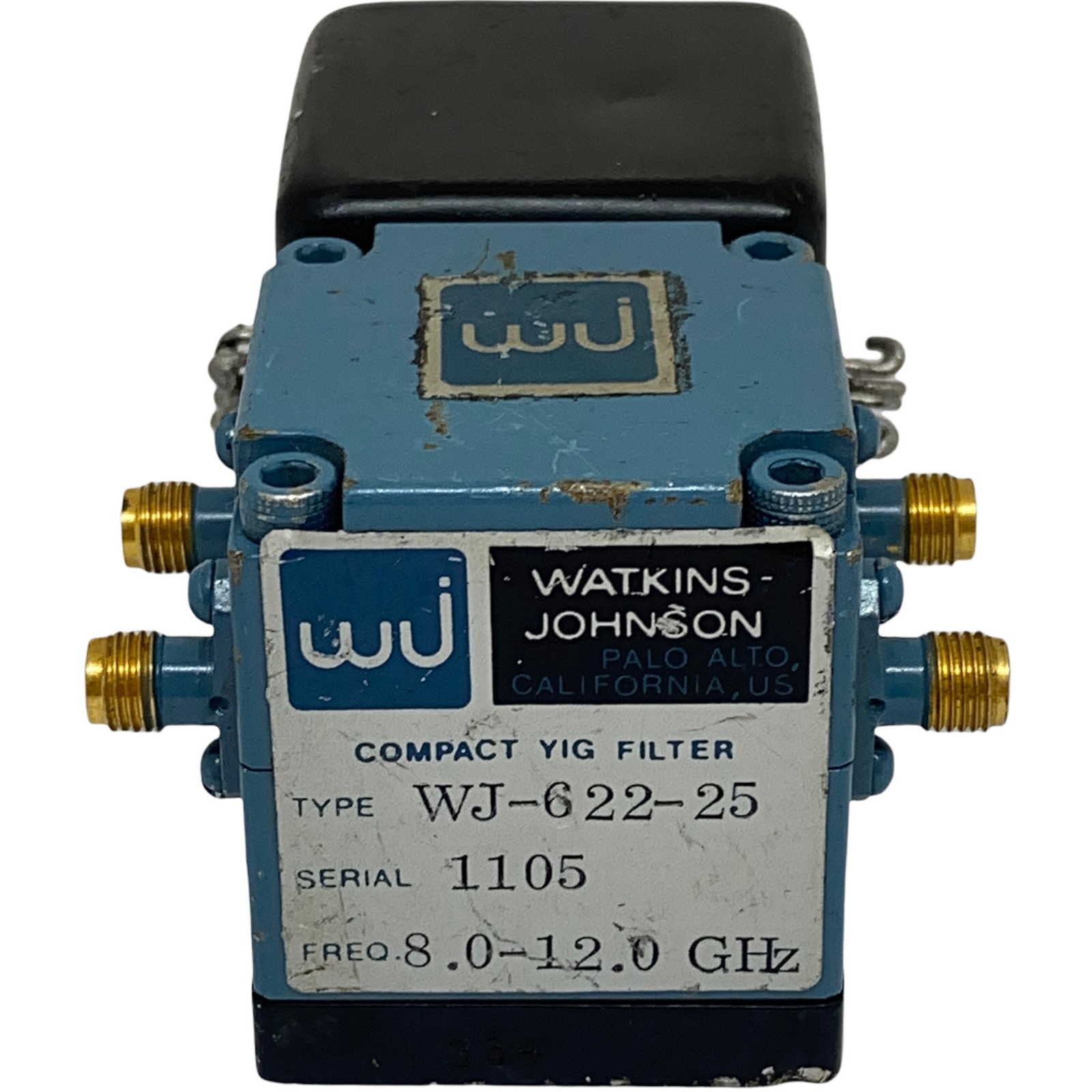 8-12Ghz COMPACT YIG FILTER WATKINS JOHNSON WJ-622-25 | eBay