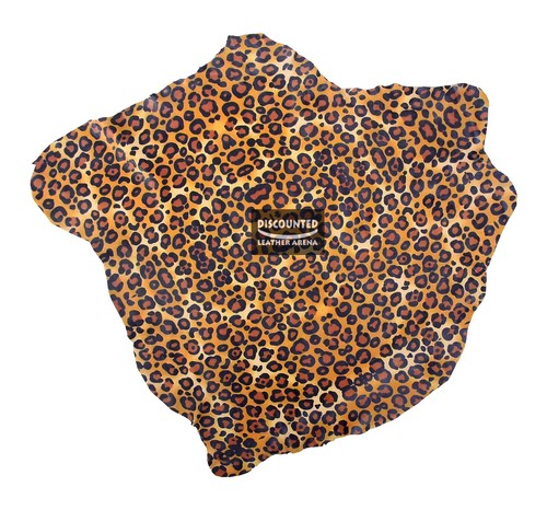 Premium Craft Leopard Print Real Leather Napa Garment Quality Skin 6 to ...