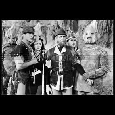 Photo F.008808 CAROL HUGUES BUSTER CRABBE (FLASH GORDON CONQUERS ...